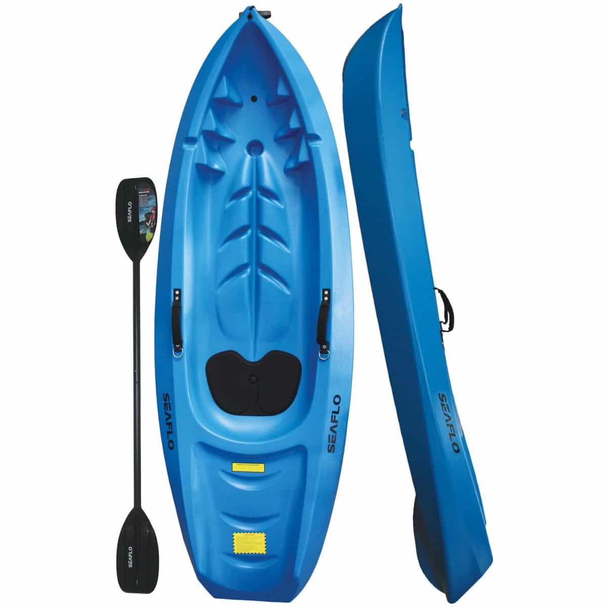 Seaflo Children’s Kayak with Oars – 60kg Capacity – Blue | Lekr.co.za