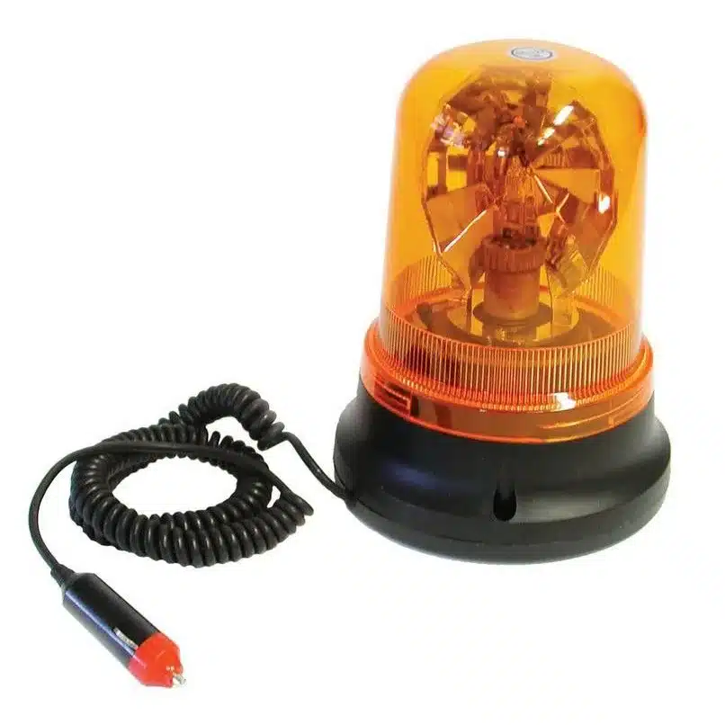 Amber / Yellow Revolving Warning Light - Lekr.co.za