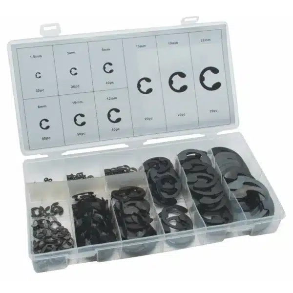 300 Piece Assorted E-Clips | Lekr.co.za