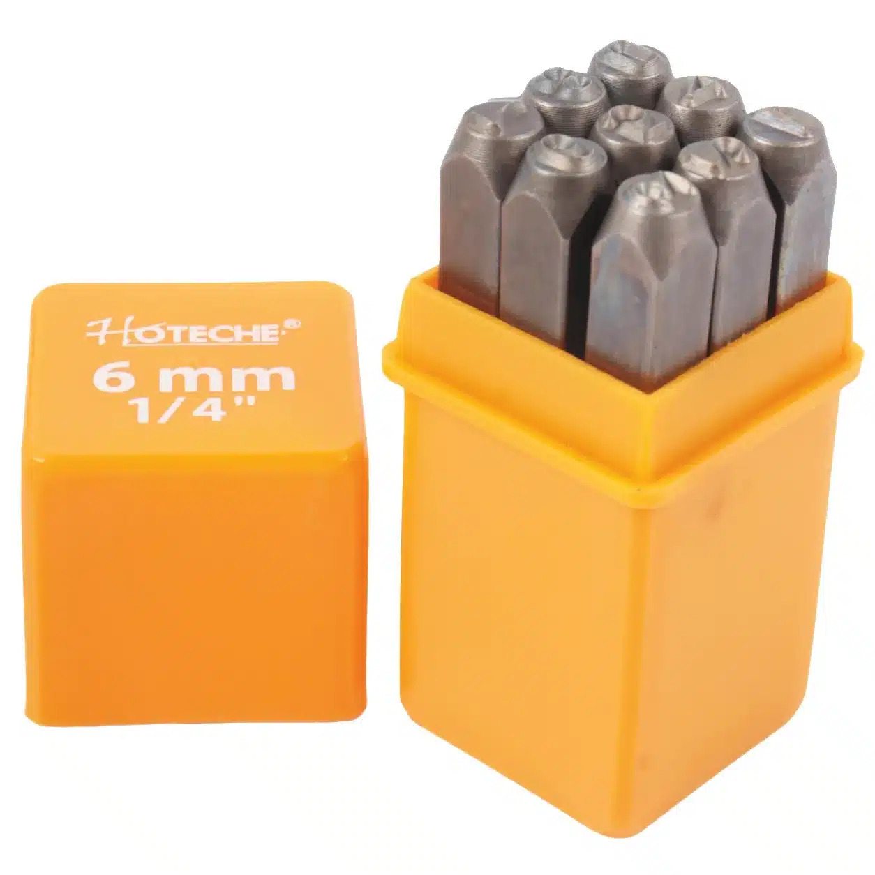 Hoteche 6 millimetre 0 through 9 Number Punch Set - Lekr.co.za