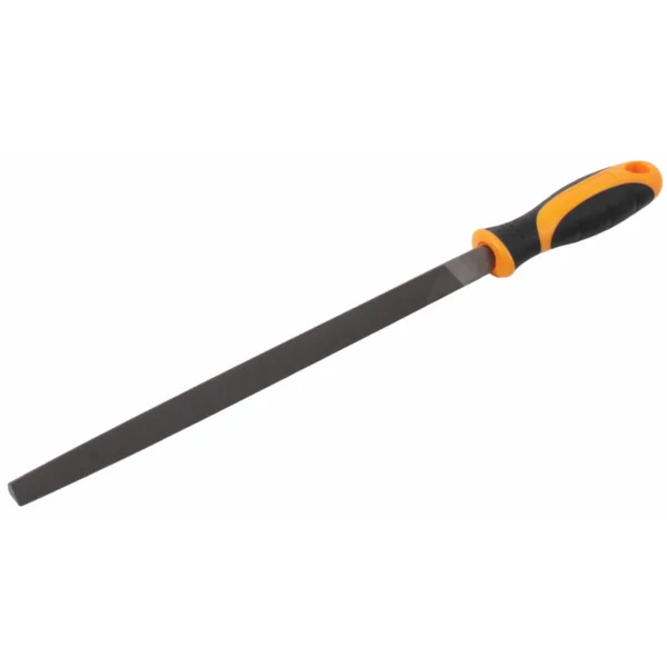 Hoteche 250 millimetre Triangular Steel File with Handle | Lekr.co.za