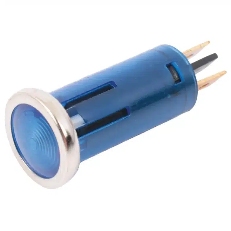 Blue 12 Volt Pilot Light - Lekr.co.za