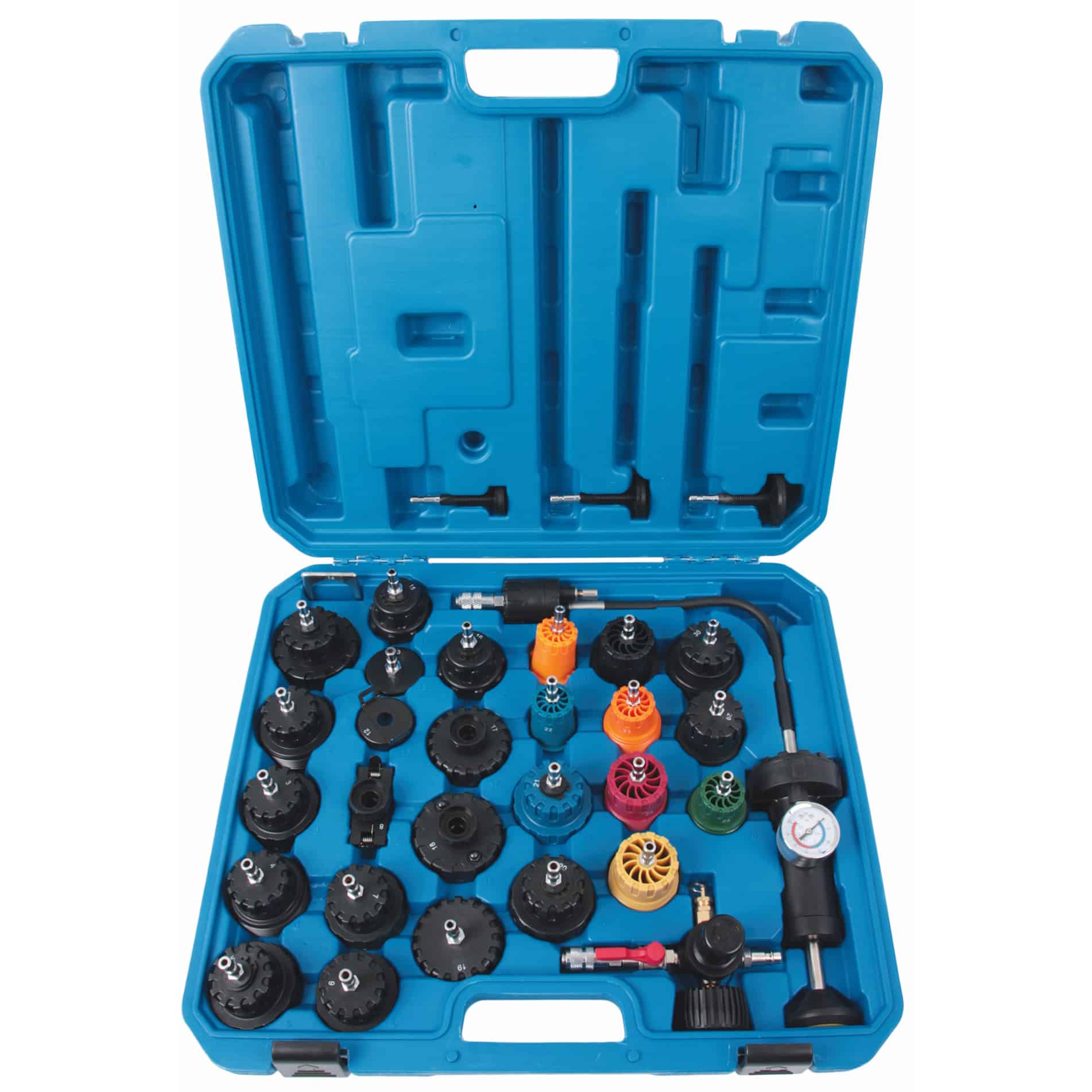 33 Piece Radiator and Cap Testing Kit | Lekr.co.za