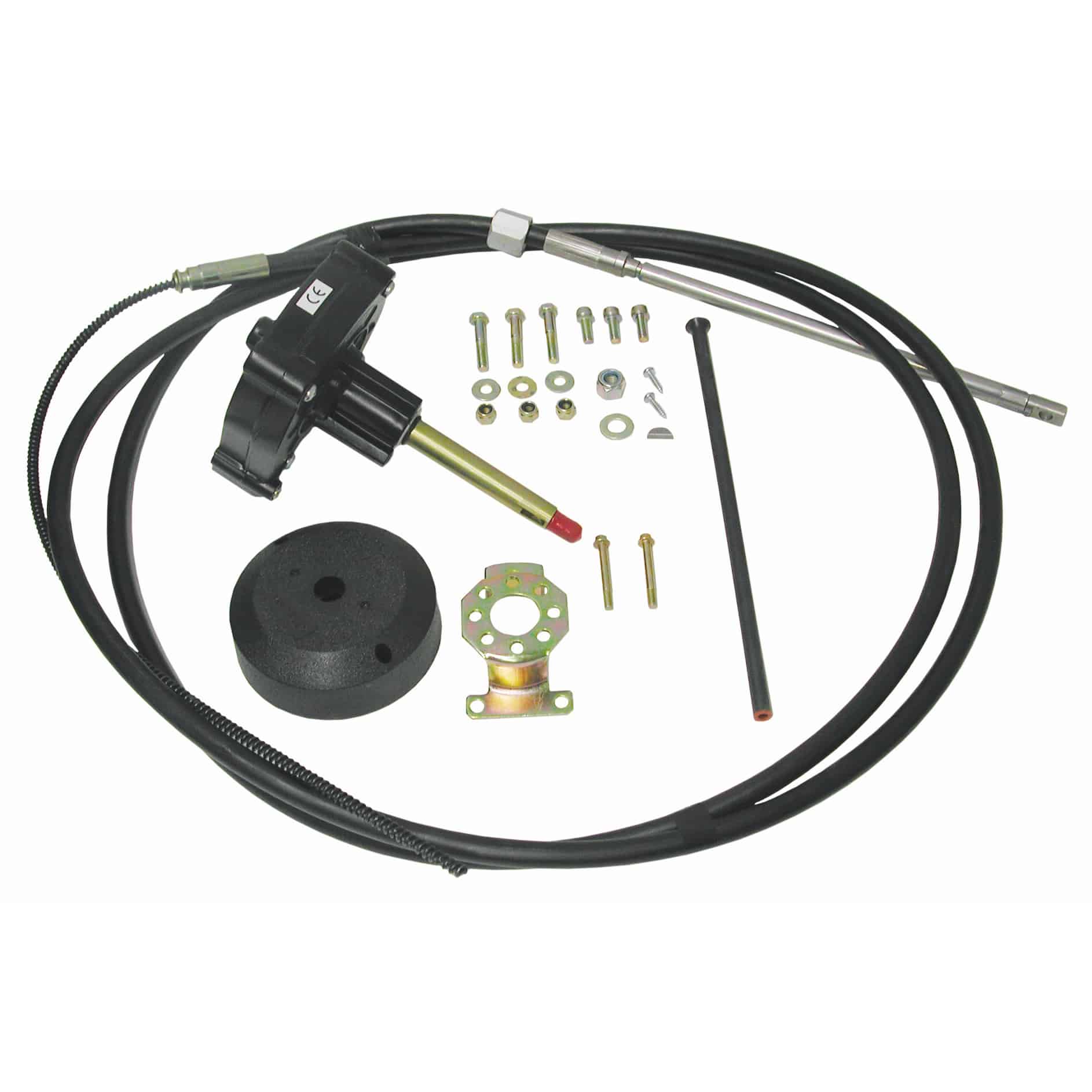 Multiflex 12-Foot Steering Cable Kit for Outboard Engines | Lekr.co.za