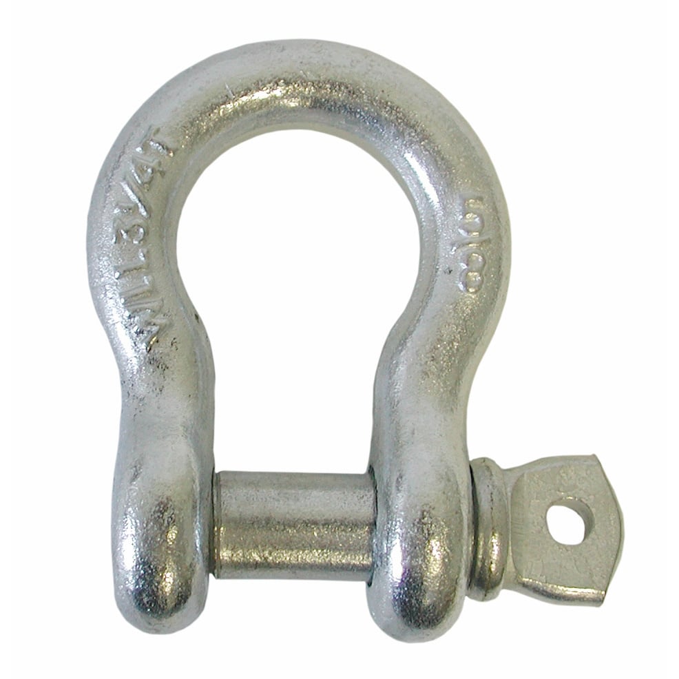 Galvanised 3200 kilogram Capacity Bow Shackle | Lekr.co.za