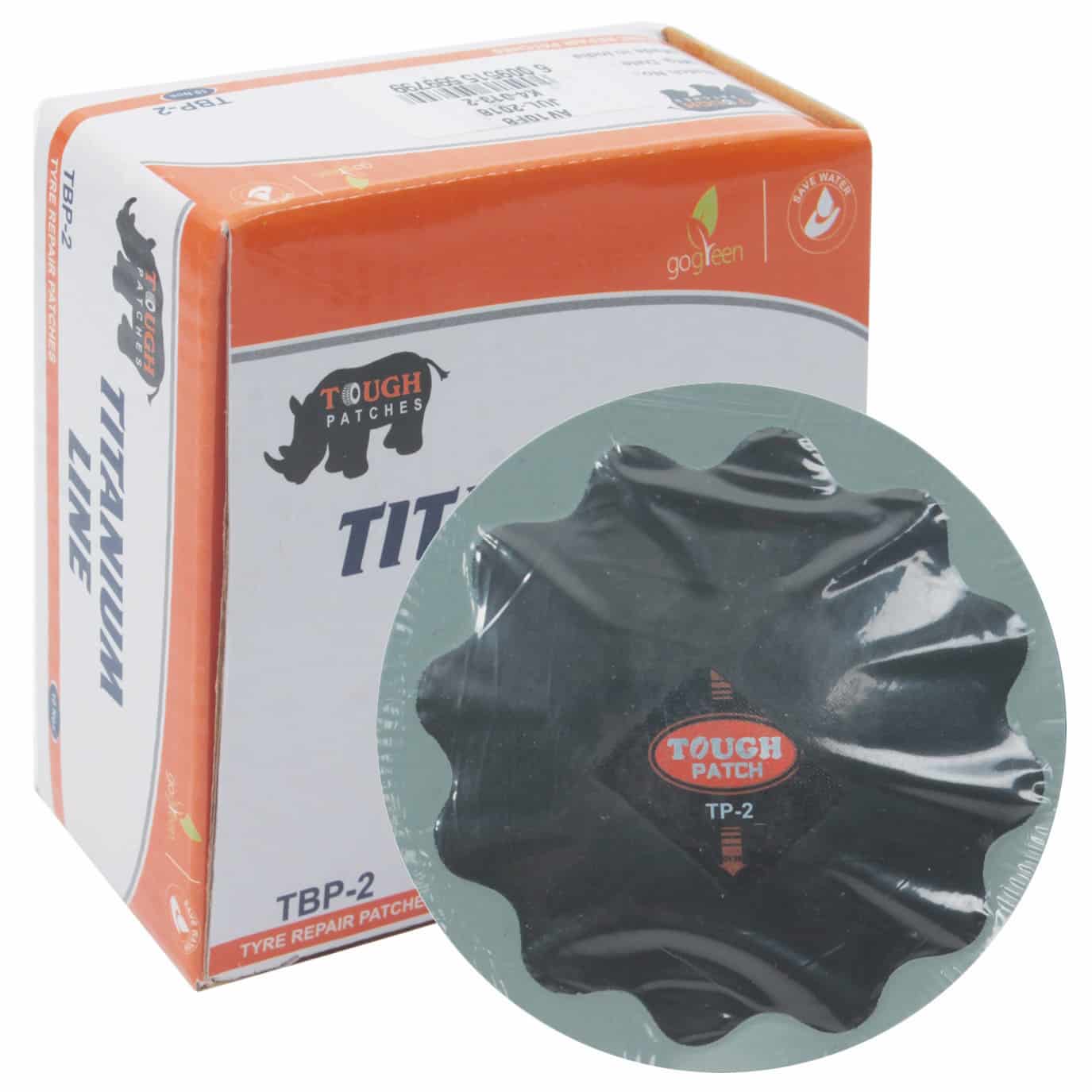 Pack of 10 Gaters Number 2 Tyre Repair Patch | Lekr.co.za