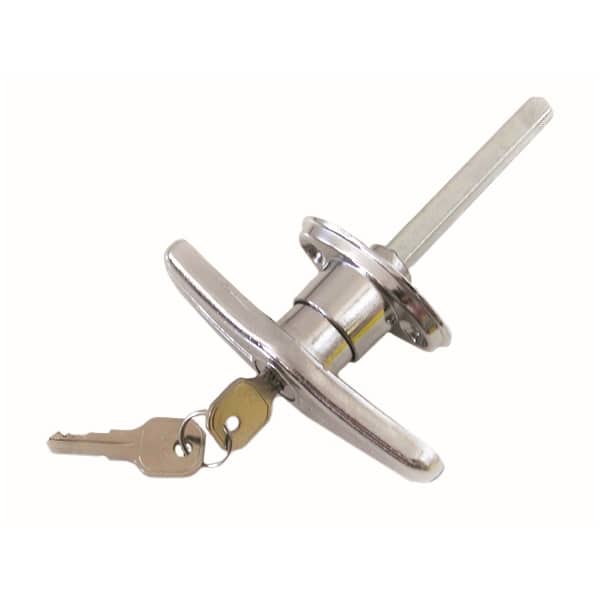 Silver T Type Canopy Locking Handle with Keys | Lekr.co.za