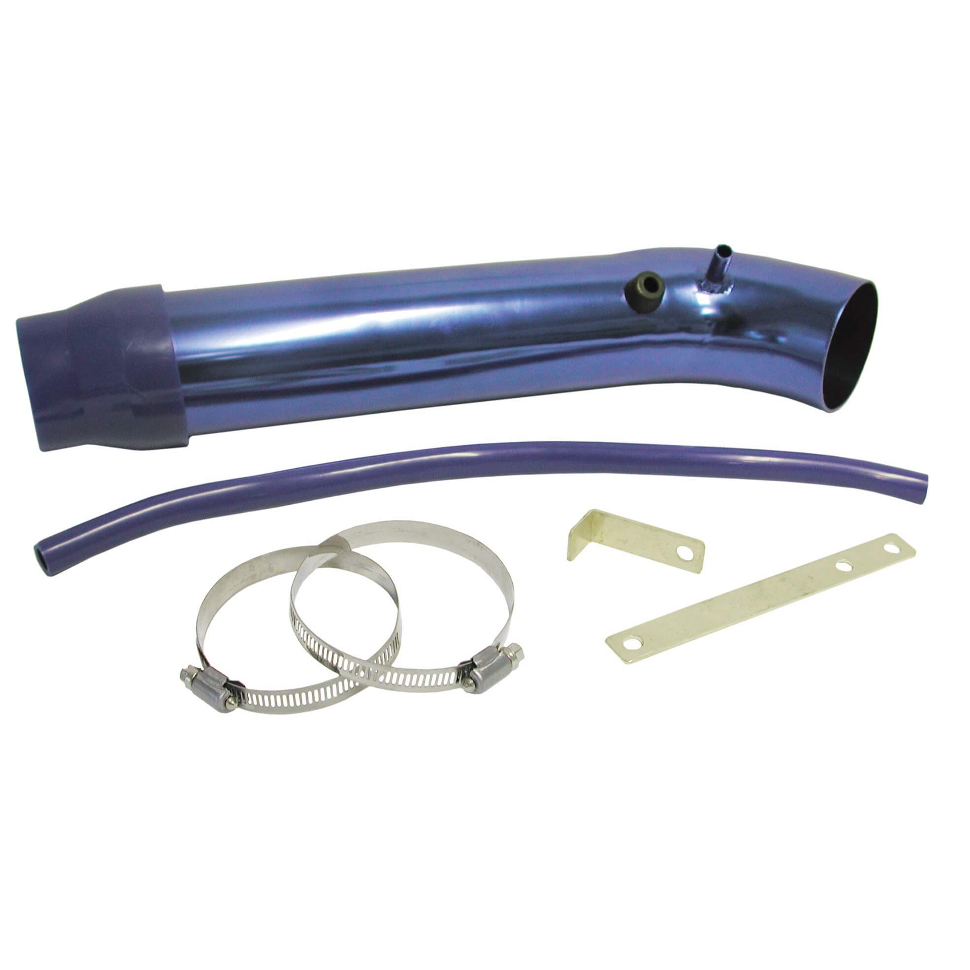 Blue 76 x 400 millimetre Long Bend Intake / Induction Pipe Set | Lekr.co.za