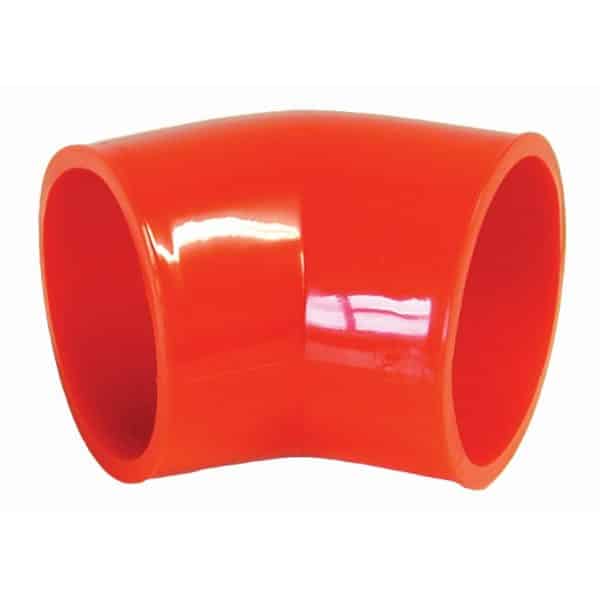 76 millimetre Red 45 Degree Rubber Intake / Induction Pipe Joining ...