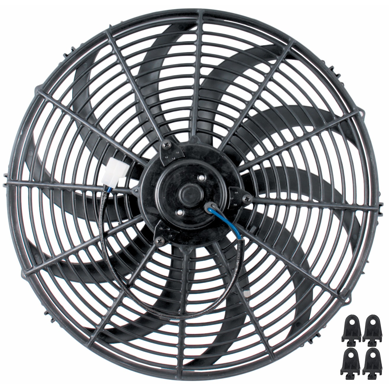 406 millimetre 12 Volt Universal Replacement Radiator Fan | Lekr.co.za