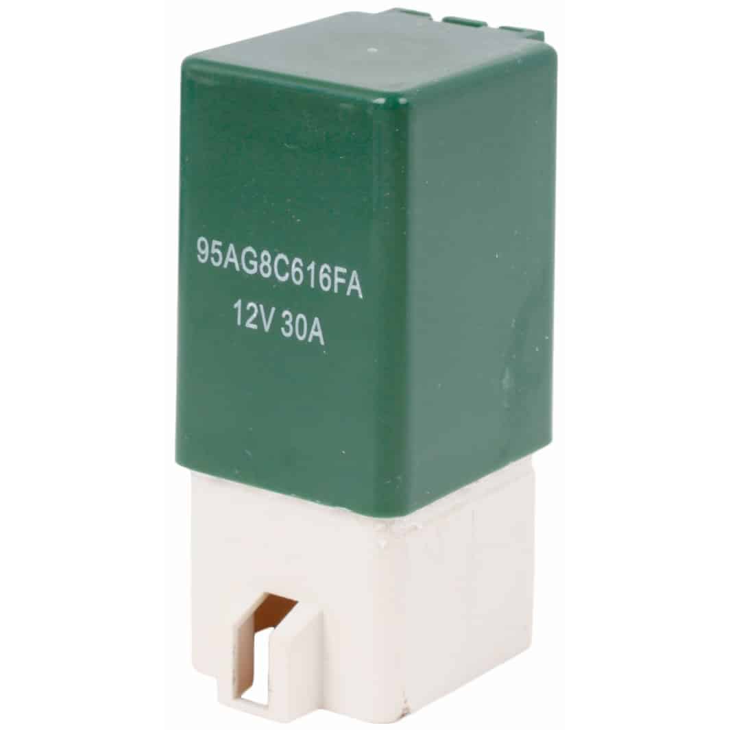 Replacement 12 Volt, 30 Amp Fan Relay Compatible With Ford Vehicles ...