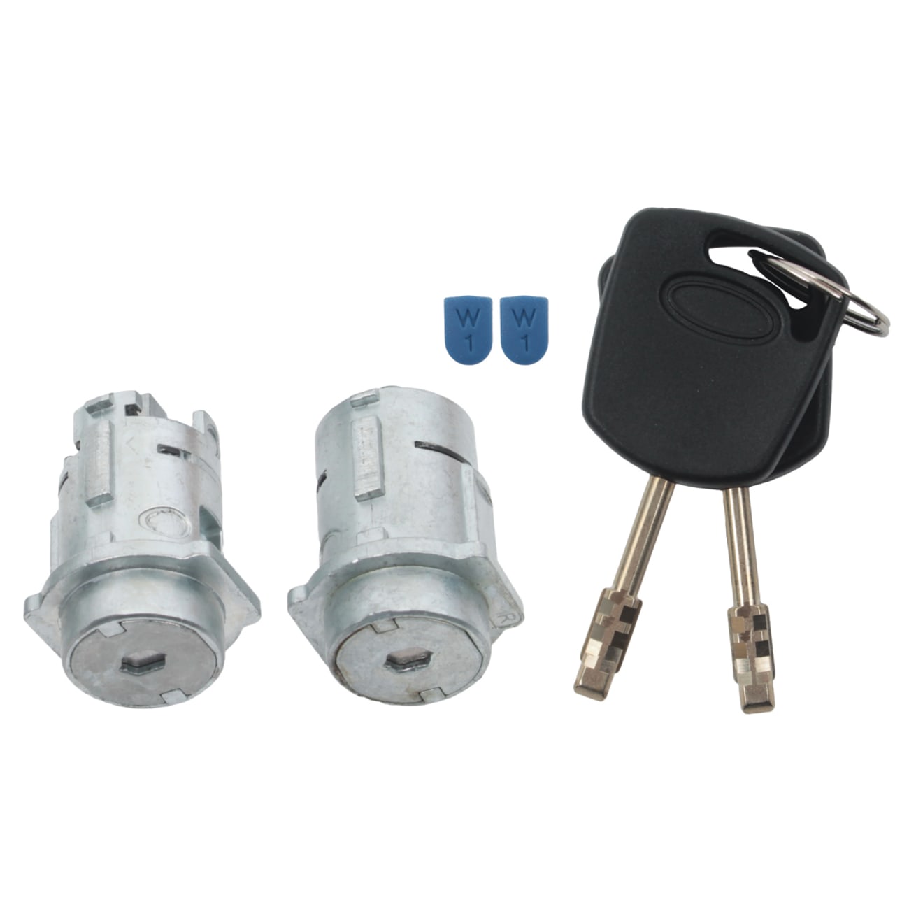 Two Piece Replacement Door Lock Set with Keys for Ford Figo | Lekr.co.za